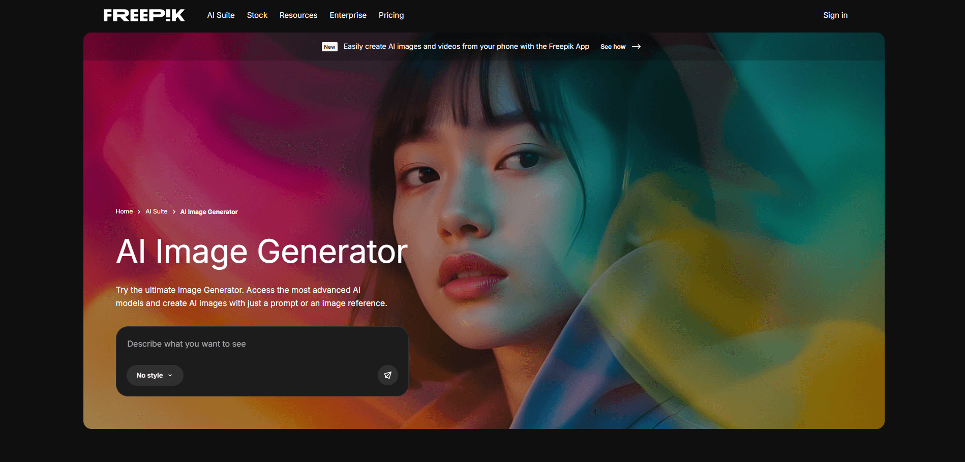 Freepik AI Image Generator: Create Stunning Images with AI in Seconds