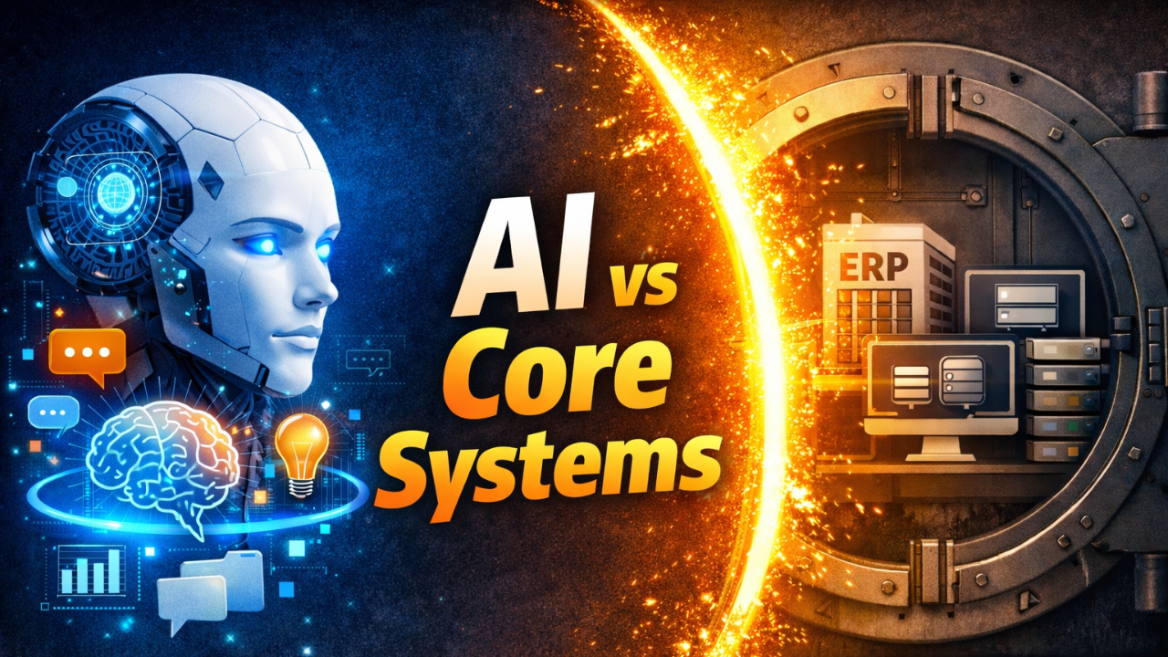Why AI Tools Sit Outside Core Business Systems