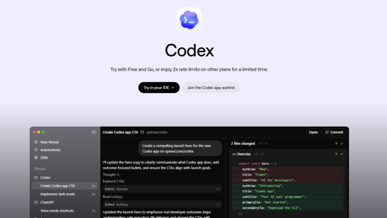 OpenAI Just Turned ChatGPT Into a Real Coding Agent With Codex
